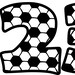 SOCCER ALPHABET SVG Files, Soccer Alphabet Clipart, Soccer Alphabet for ...