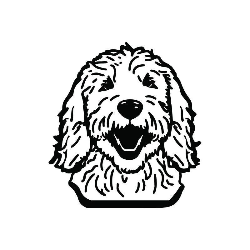 Goldendoodle Svg - Etsy