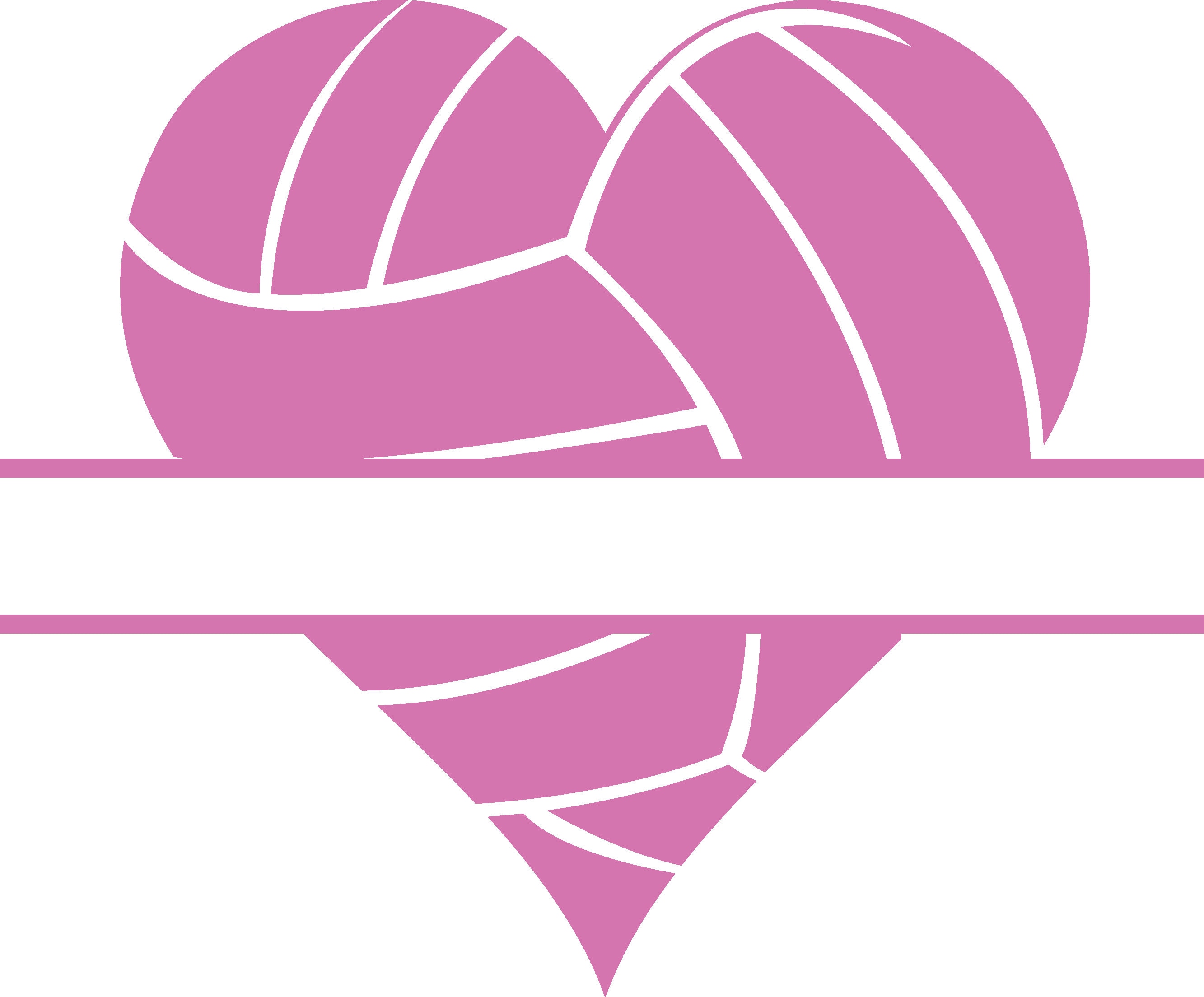 SPLIT SPORT BALL Hearts Football Soccer Softball | Etsy