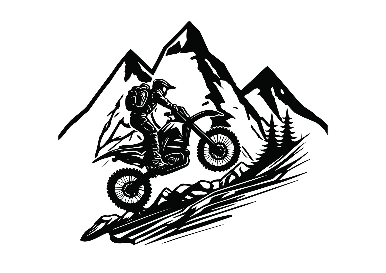 MOTOCROSS RIDER SVG Motocross Rider Svg Files for Cricut - Etsy