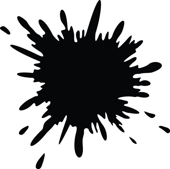 Percikan Cat Vector Clipart