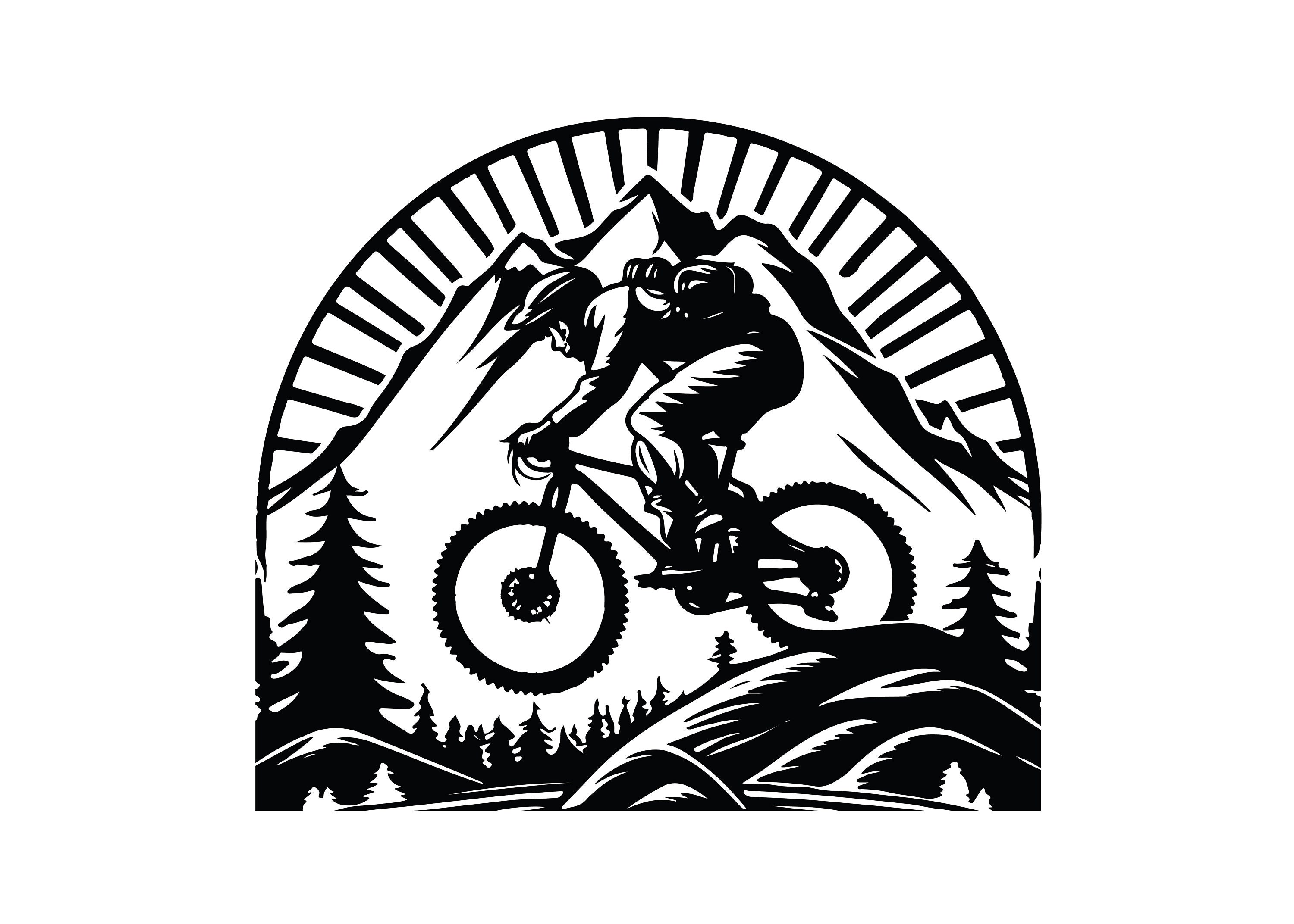 Mountain Bike Svg, MTB Svg, Cool MTB Design Svg Files Bike, MTb ...
