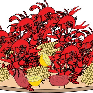 Crawfish, Pot, Clipart, SVG, Cut File, Silhouette Cameo, Cricut ...