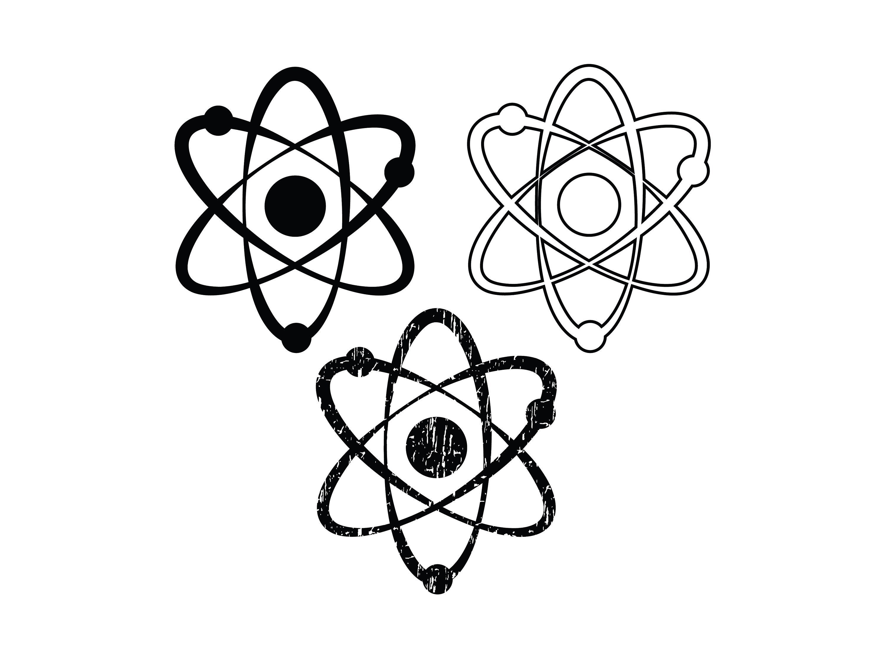 ATOM SVG ATOM Svg Cut Files for Cricut Science Svg Cut - Etsy Australia