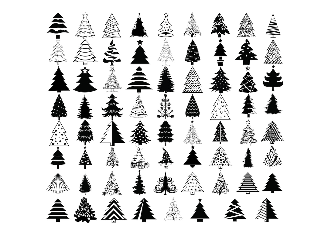 CHRISTMAS TREE SVG, Christmas Svg Cut Files for Cricut, Christmas Tree ...
