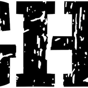 DISTRESSED FONT SVG Files, Distressed Font Clipart, Grunge Font Svg ...