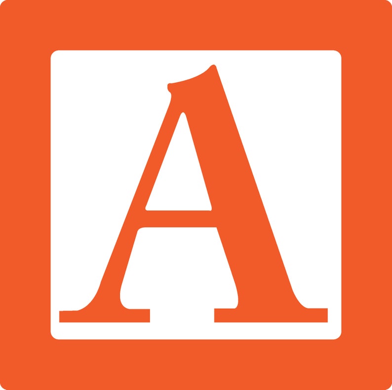 BUILDING BLOCKS SVG File Block Alphabet Svg Files Building | Etsy