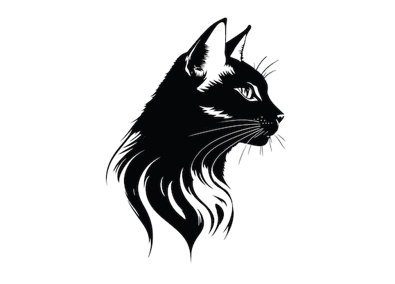 Transparent Cat Face