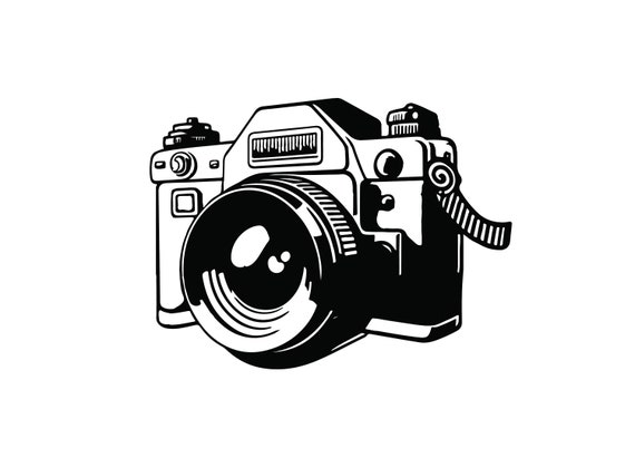 Vintage Camera Stencil