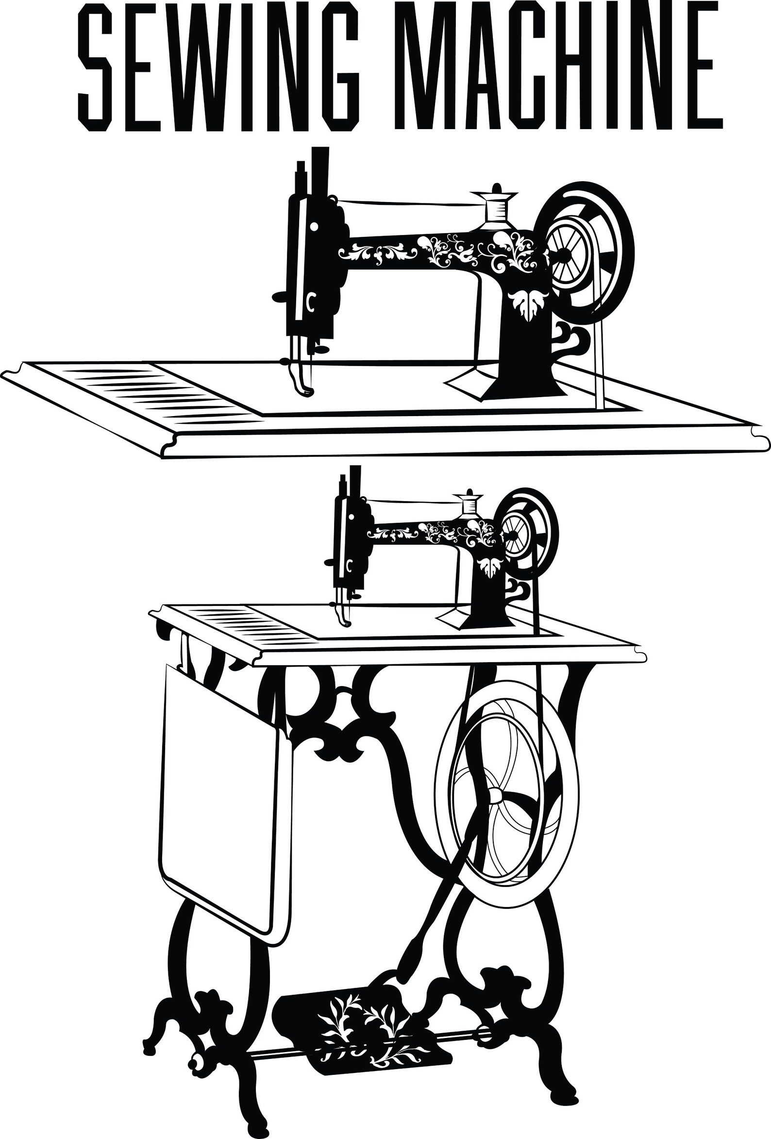 Sewing Machine Sewing Machine SVG SVG Files Cricut - Etsy