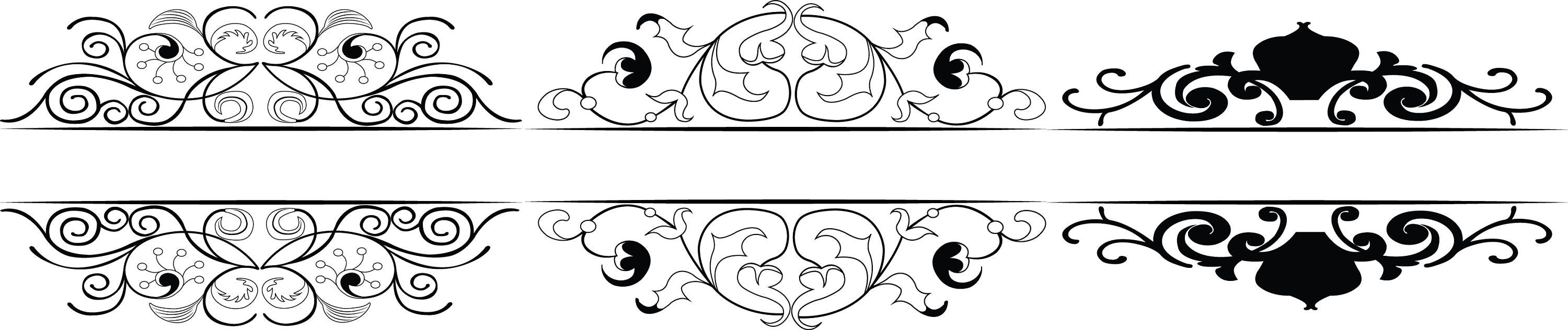 Divider SVG SVG Text Devider SVG Cricut Silhouette Cameo | Etsy