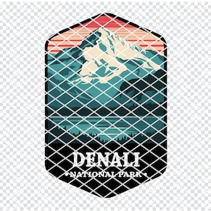 DENALI NATIONAL PARK Svg, Alaska Mount Mckinley Svg Files for Cricut ...