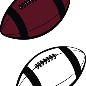 Football Heart, Football Heart SVG, SVG Files, Football SVG Files ...