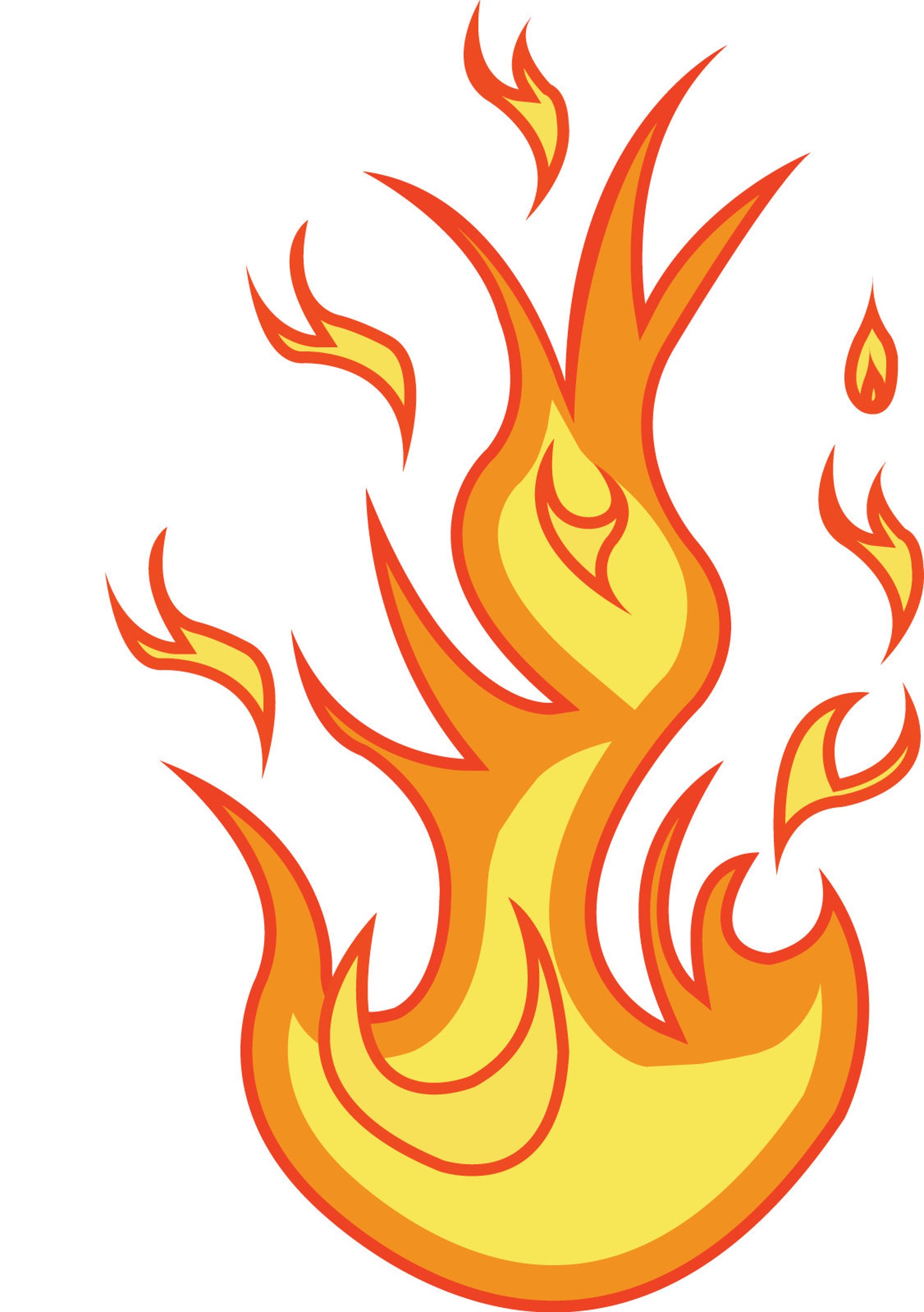 Fire SVG Files Fire Clipart Fire Dxf Files Flames Cricut - Etsy