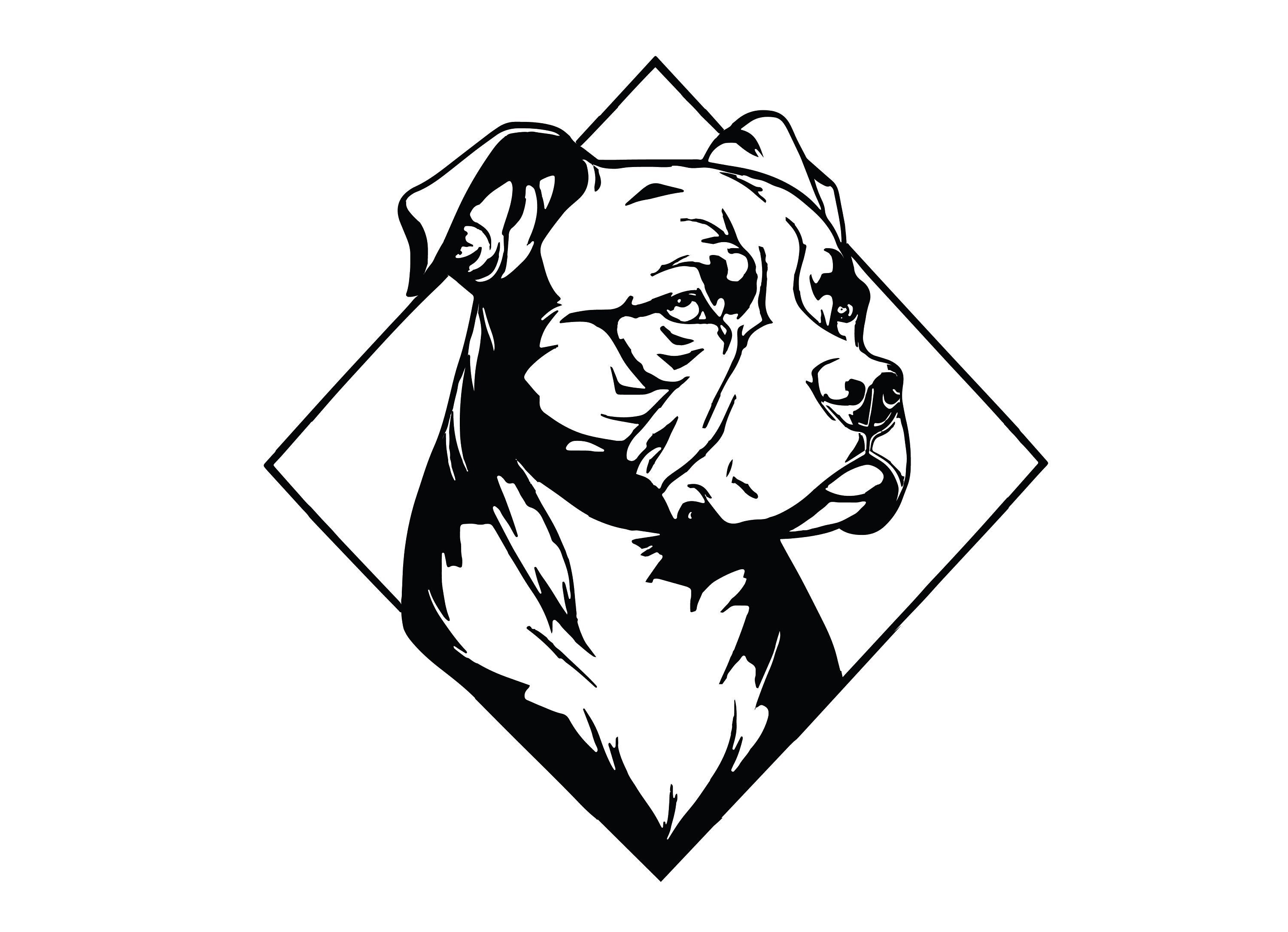 PITBULL SVG, PITBULL Clipart, Pitbull Svg Files for Cricut, Pitbull ...