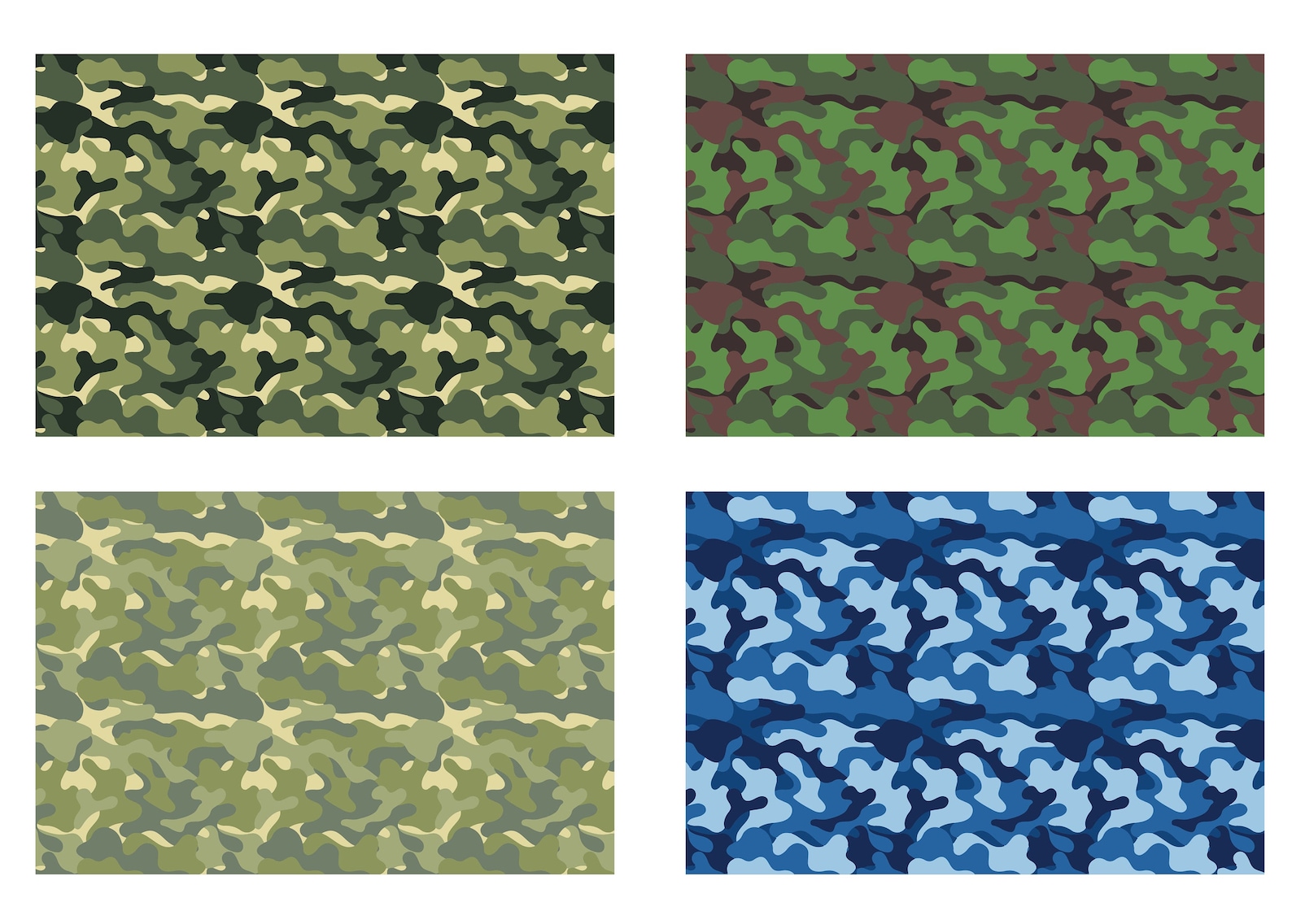 CAMOUFLAGE PATTERN SVG Woodland Camo Svg Military Camouflage - Etsy