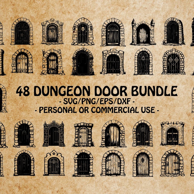 Medieval Dungeon Door - Etsy UK