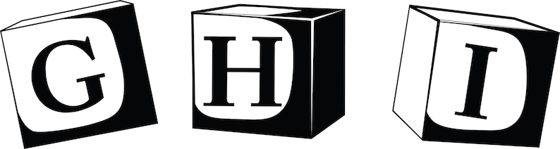 BUILDING BLOCKS SVG File, Block Svg Alphabet Files, Building Blocks ...