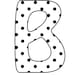POLKA DOT ALPHABET Svg Files, Polka Dot Alphabet Clipart, 3 Polka Dot ...