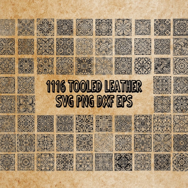 Tooled Leather - Etsy