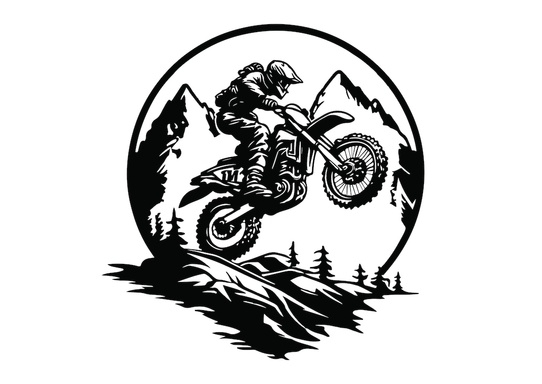 MOTOCROSS RIDER SVG, Motocross Rider Svg Files for Cricut, Motocross ...