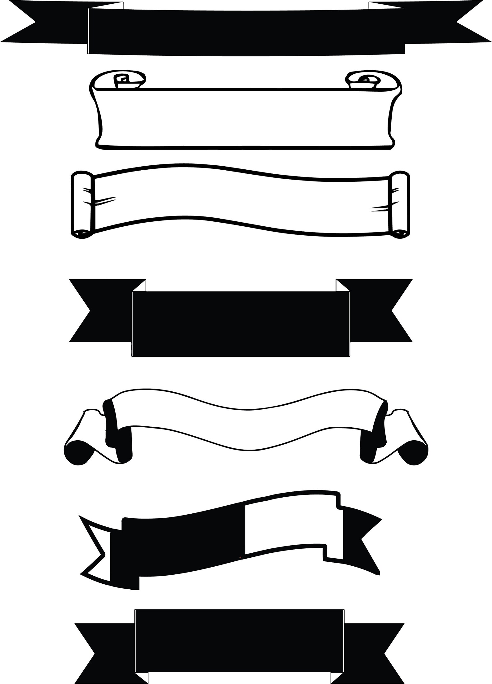 Banner, Banner SVG, SVG Files, Banner SVG Files, Cricut, Silhouette ...