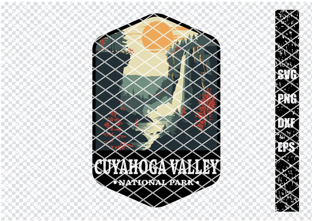 CUYAHOGA VALLEY National PARK Svg, Cuyahoga Valley Ohio Svg Files for ...