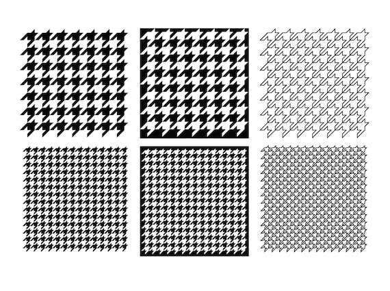 HOUNDSTOOTH PATTERN SVG Houndstooth Patterns Svg Houndstooth | Etsy