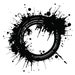 SPLATTER CIRCLE SVG, Splatter Circle Clipart, Splatter Circle Svg Files ...