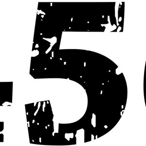 DISTRESSED FONT SVG Files, Distressed Font Clipart, Grunge Font Svg ...