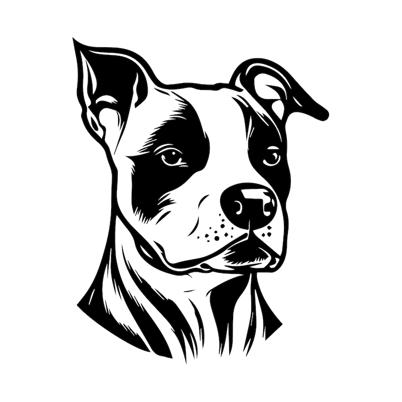 Amstaff Art - Etsy