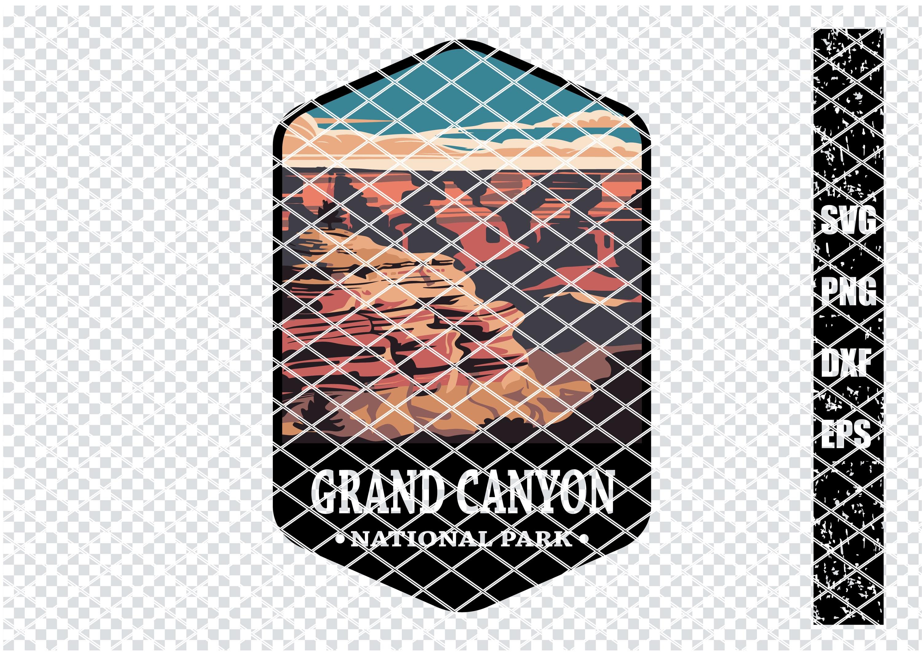 GRAND CANYON National PARK Svg, Laser Cut Files, Arizona Grand Canyon ...