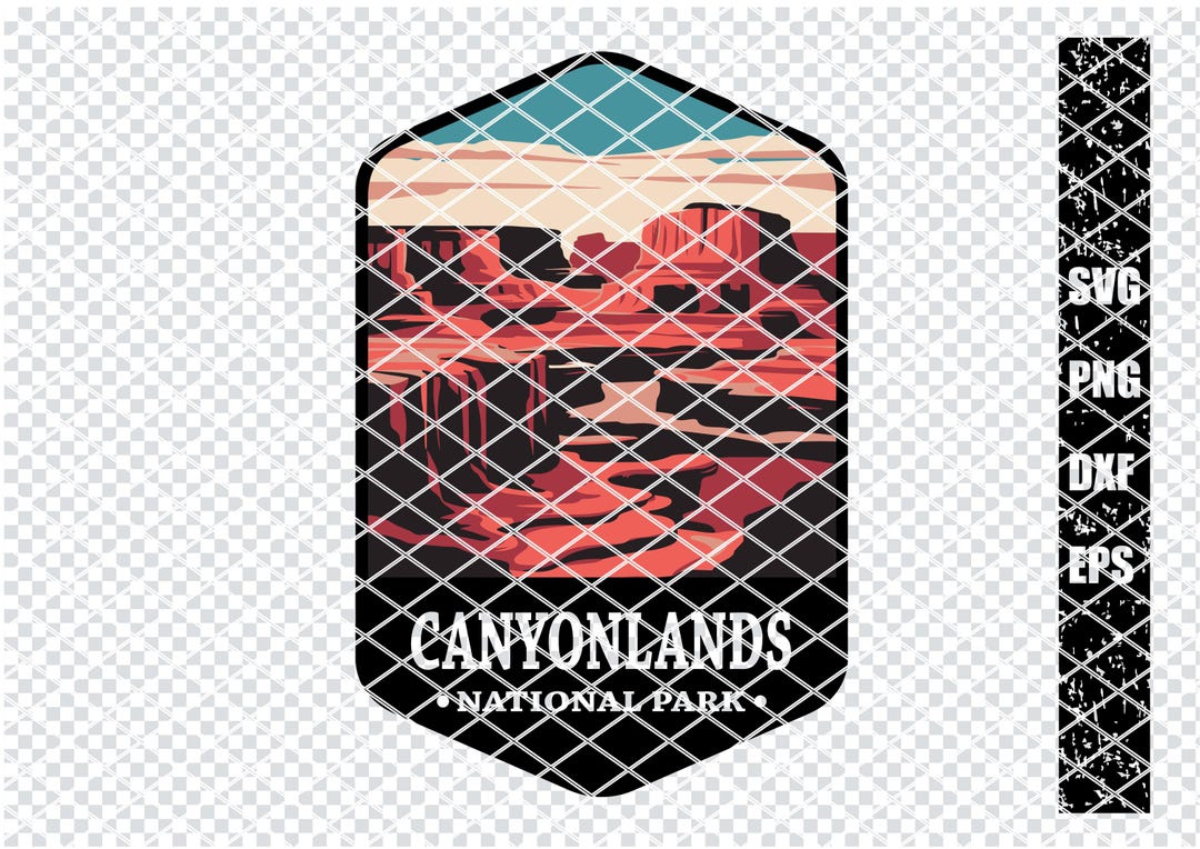 CANYONLANDS NATIONAL PARK Svg, Canyonlands National Park Svg Files for ...
