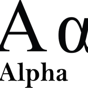 GREEK ALPHABET SVG Files, Greek Alphabet Clipart, Greek Alphabet Svg ...