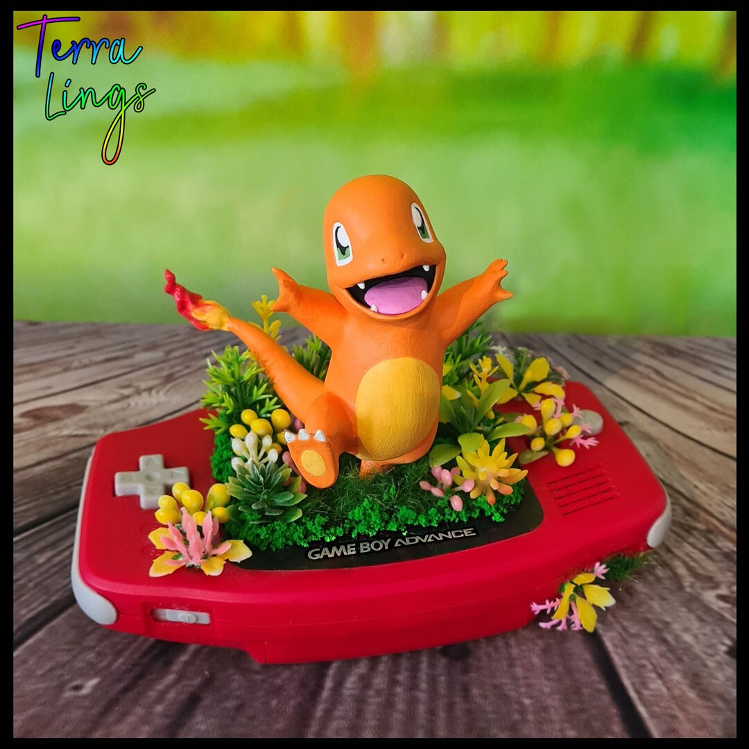 Pokémon Gameboy Diorama With 3D Printed Figures custom Orders - Etsy