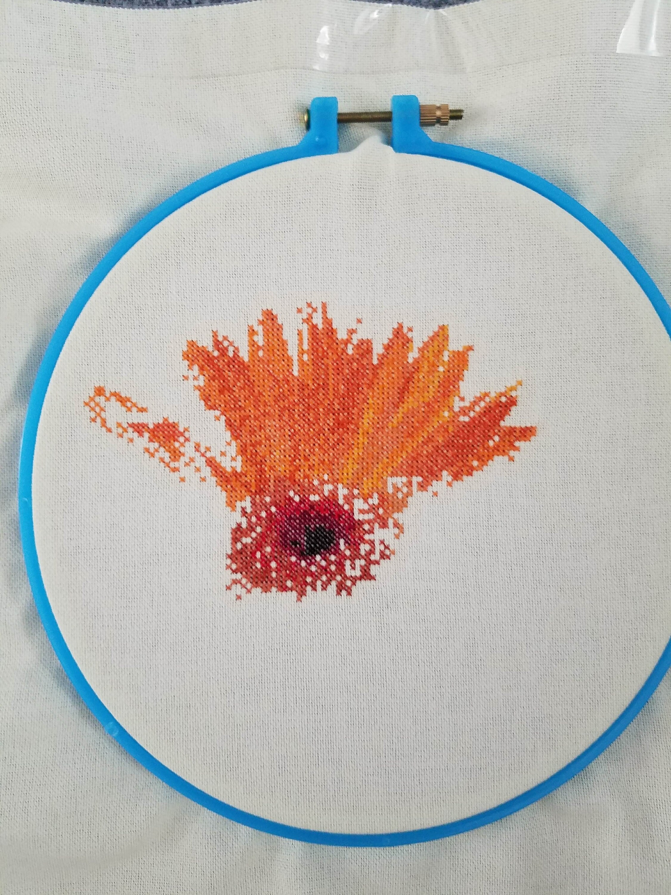 Daisy Counted Cross Stitch Pattern - PDF Download