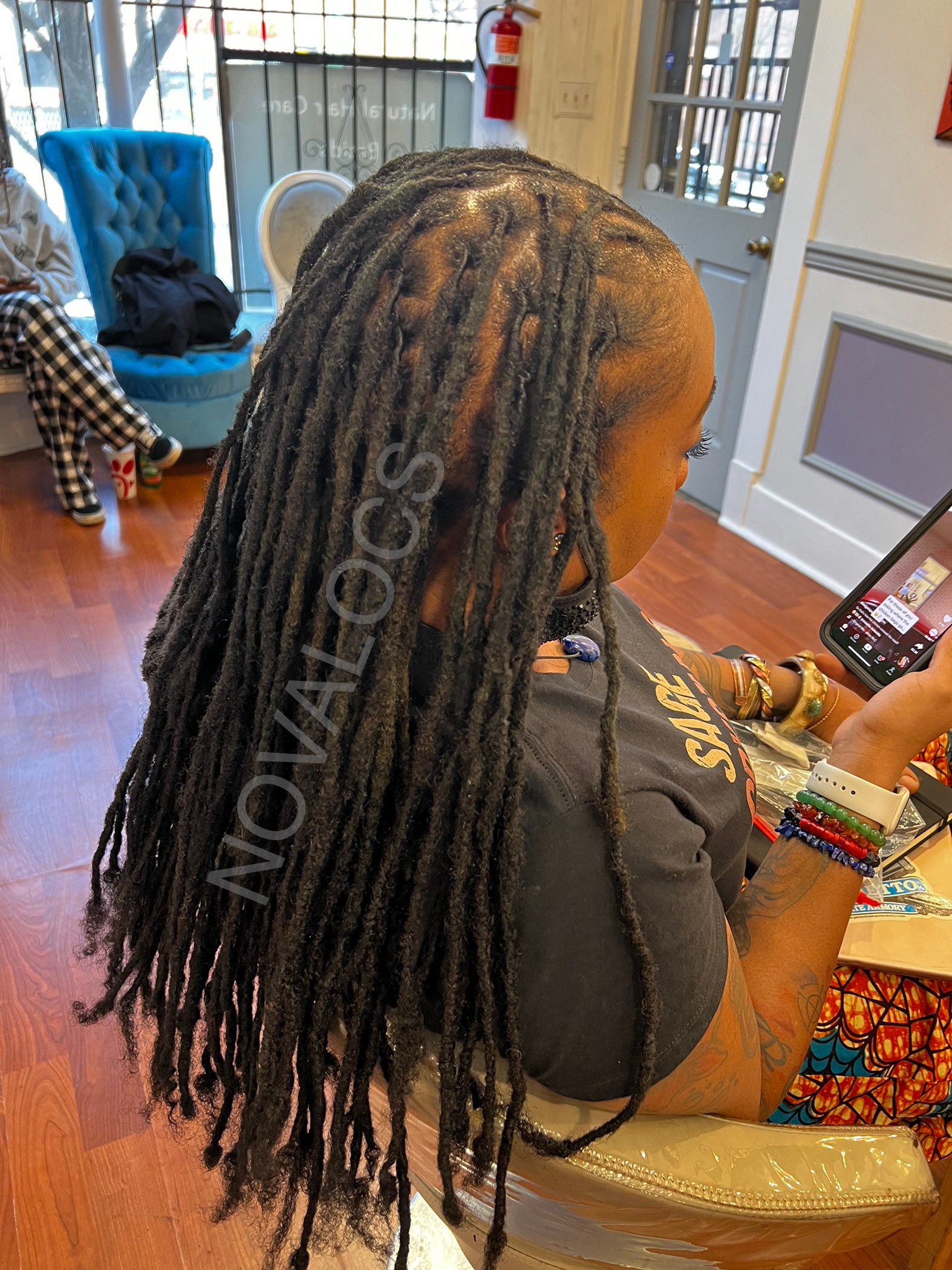 100 Human Hair Loc Extensions Etsy
