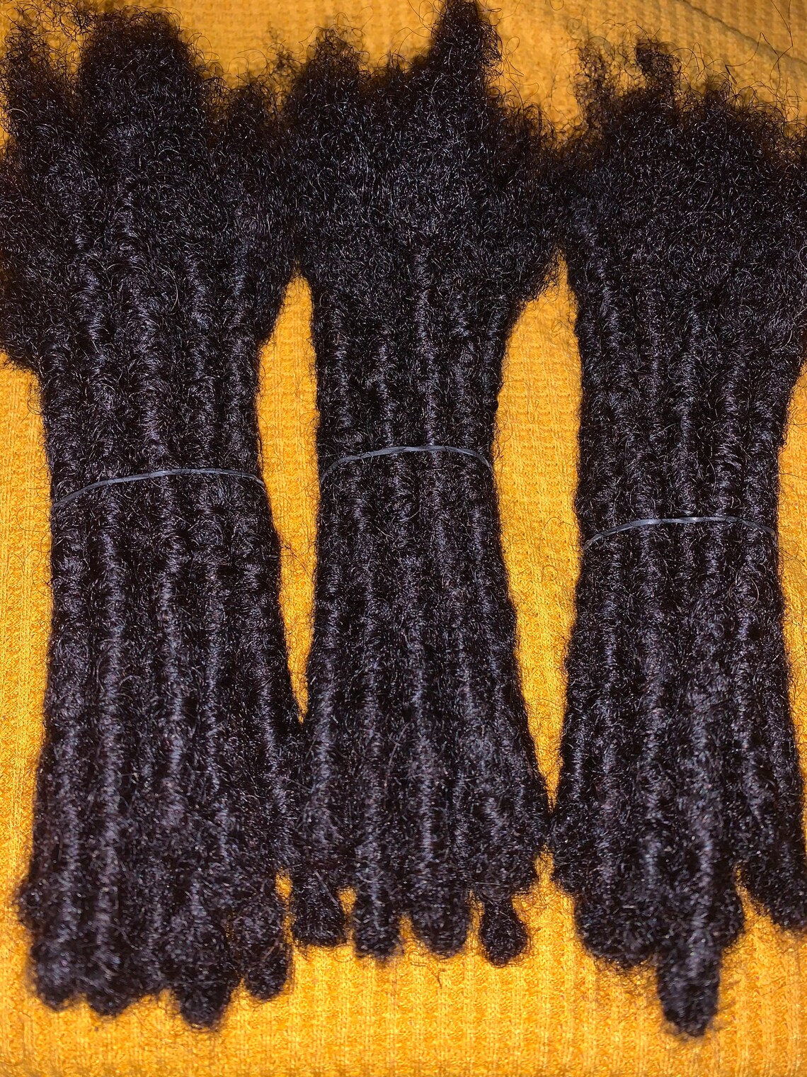 100% Human Hair Loc Extensions - Etsy
