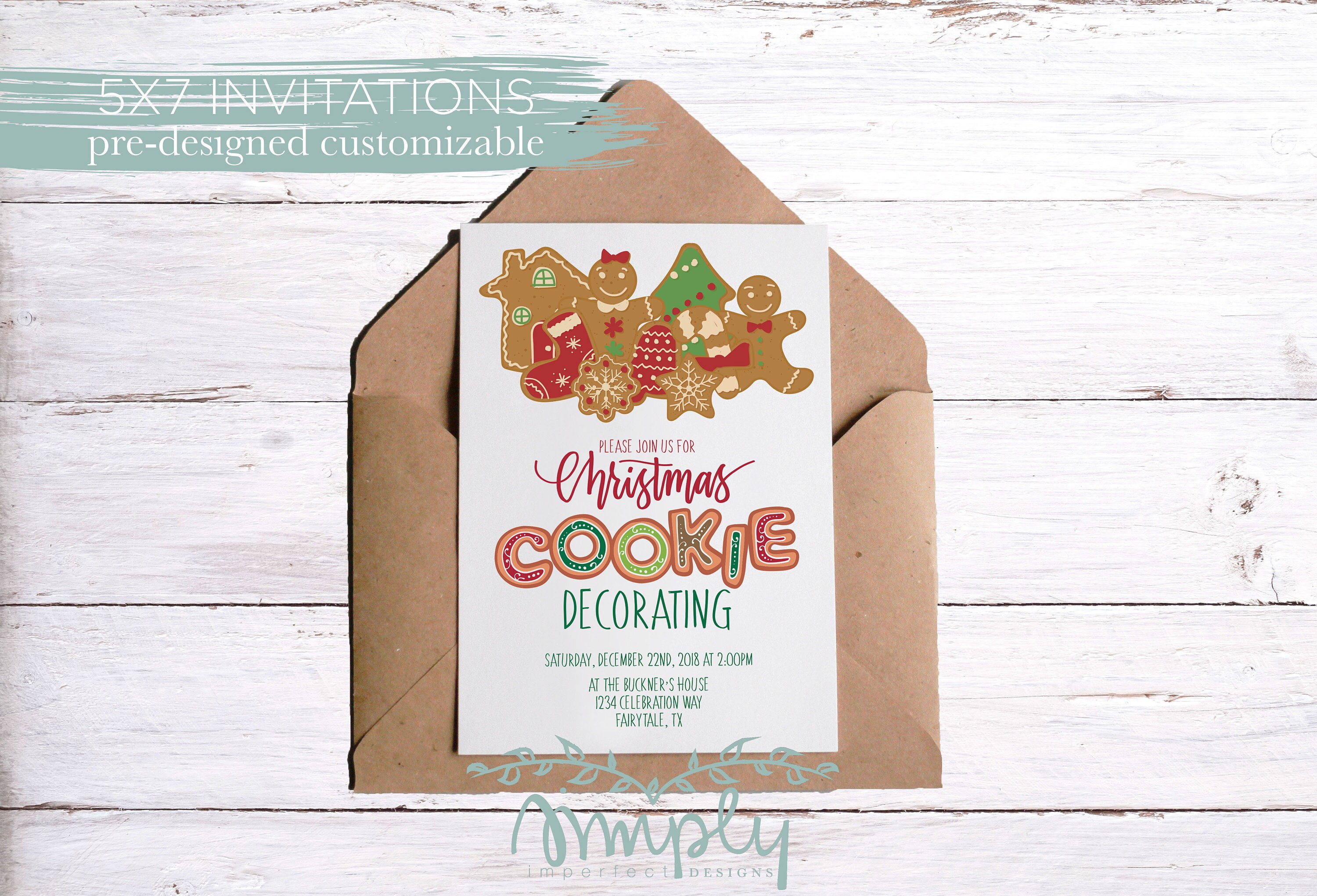 Cookie Decorating Party Invitation Wording