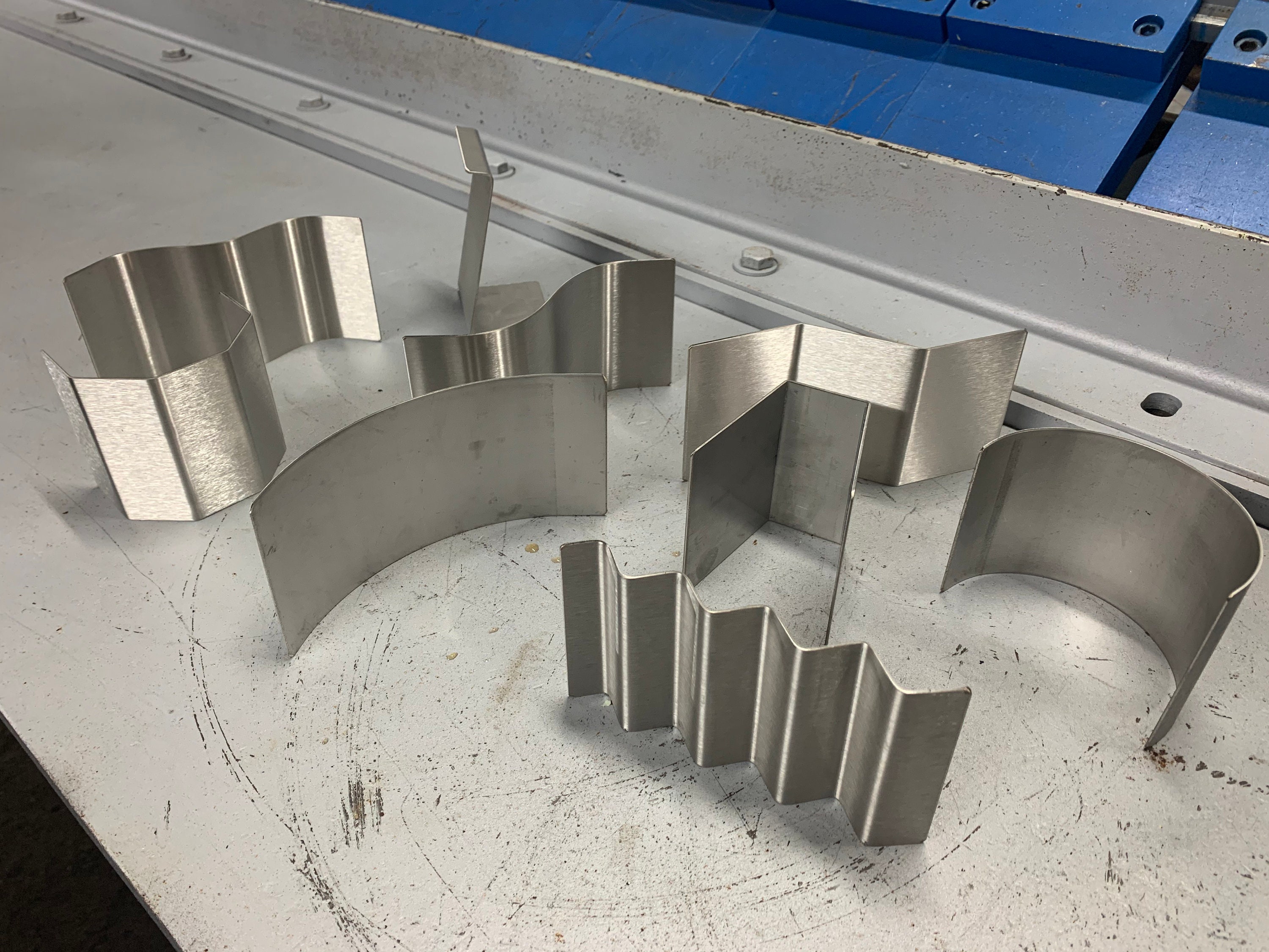 Bundle of 9 Assorted Slumping Moulds - Etsy