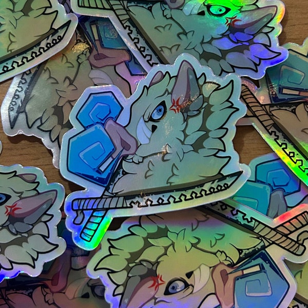 Inosuke Sticker - Etsy