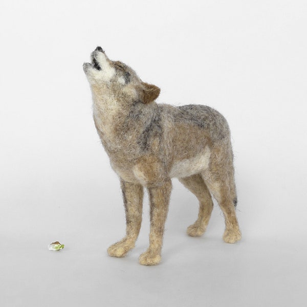 Felt Wolf - Etsy