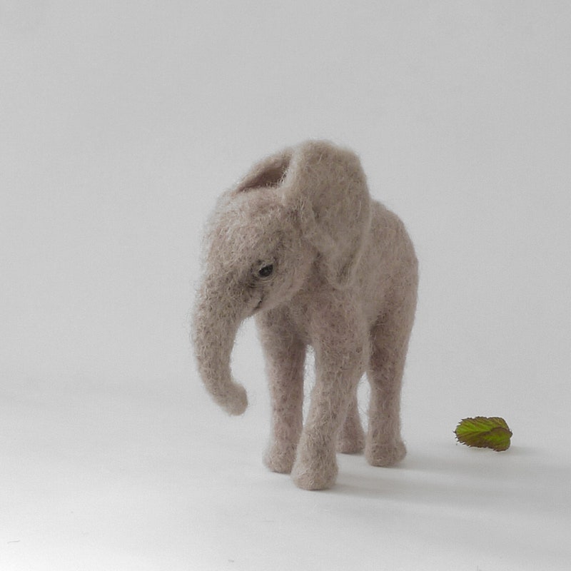 Needle Felt Elephant - Etsy