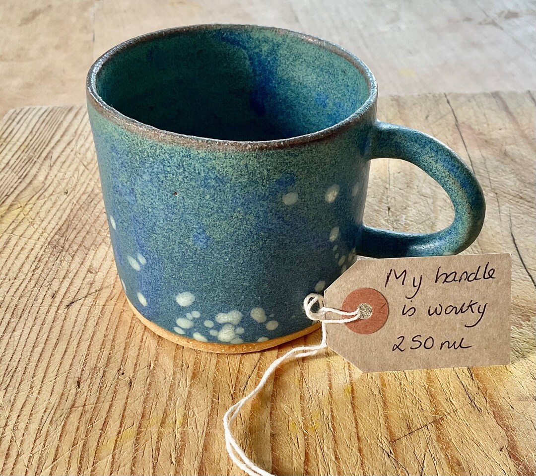 Wayward Seaware Seconds. Love-the-difference Mugs. Cornish Blue ...