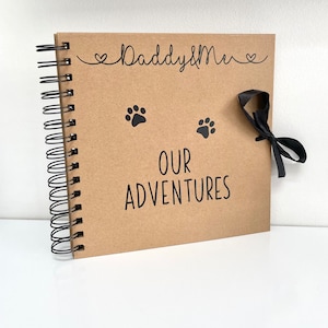 Personalised Memory Book - Father's Day Gift - Keepsake Book ...