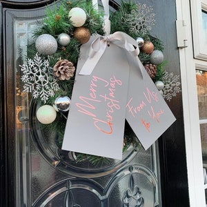 Door Tags - Wooden Door Tags - Large Door Tags - Personalised Door Tags ...