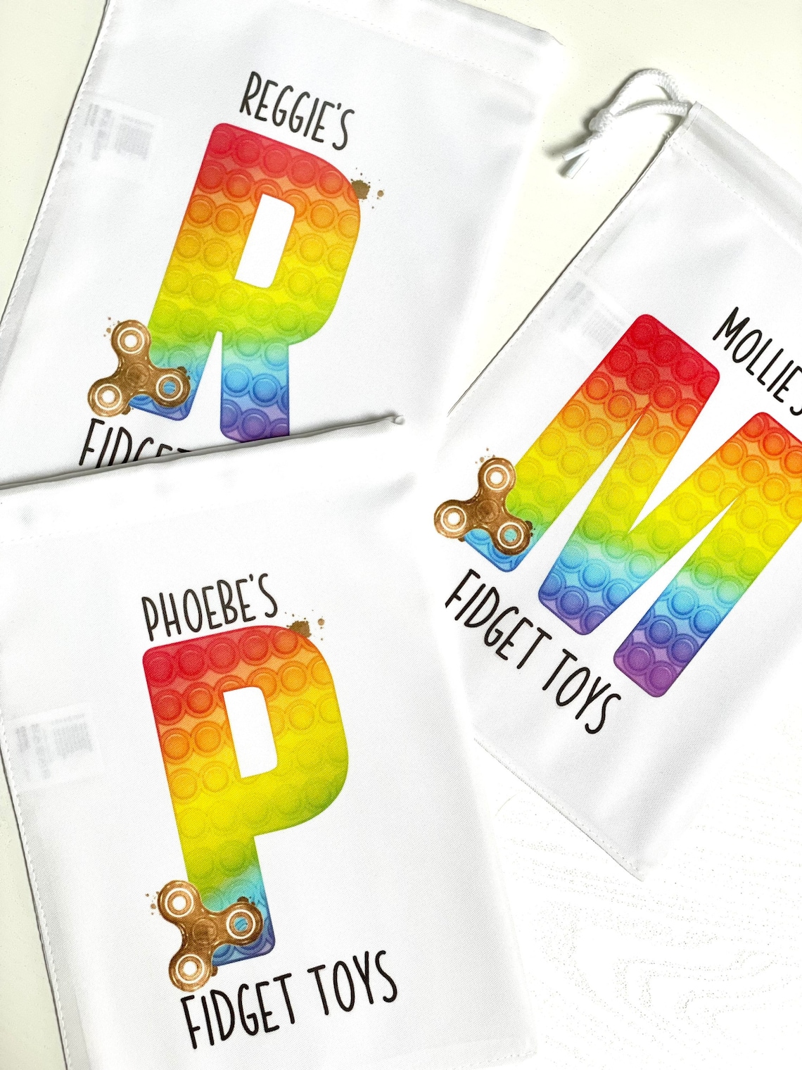 Fidget Toy Bag Fidget Toy Storage Personalised Fidget Toy - Etsy UK