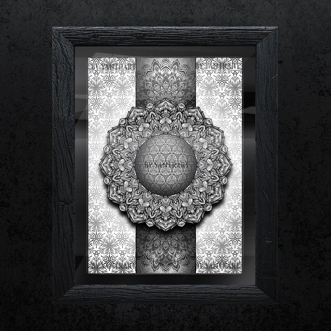 Sphere Mandala Edition Art Prints, Wall Décor, Wall Hangings, Home ...