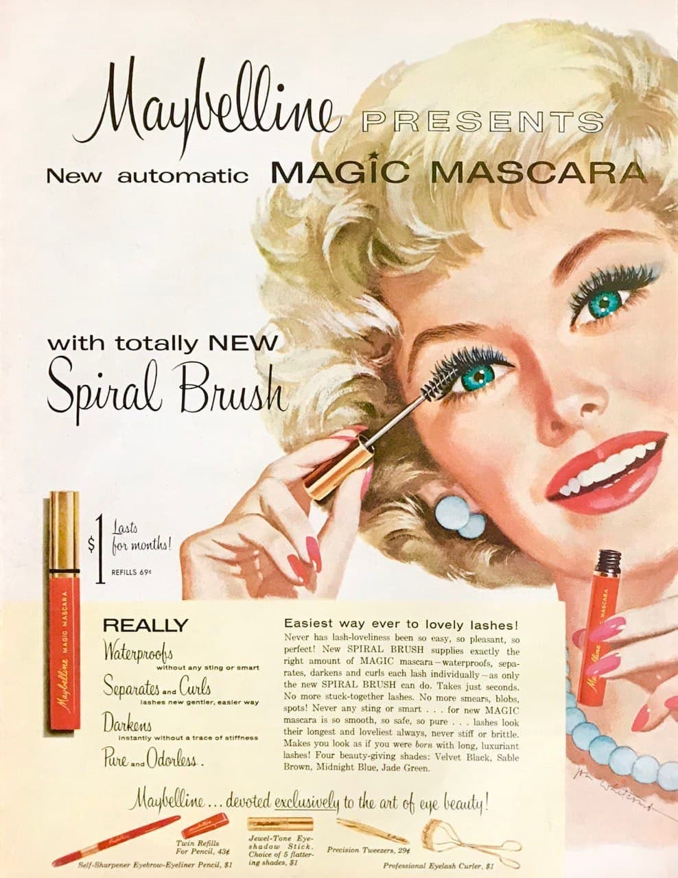 Maybelline Mascara Ads