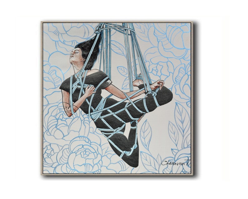 Shibari Movement Erotic Art Japanese Rope Bondage Kinbaku Etsy Australia